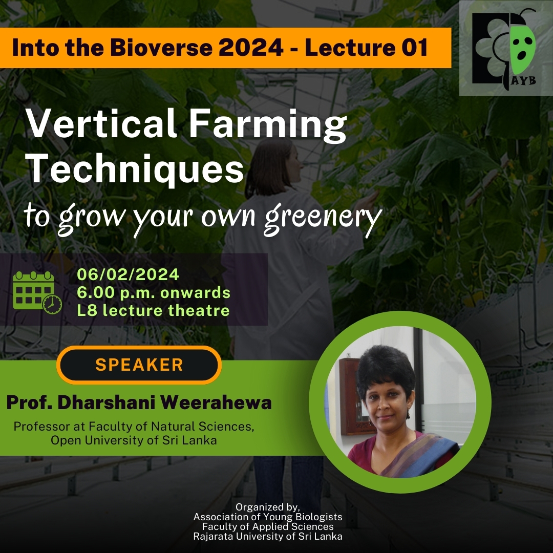 into the Bioverse 2024- Lecture01 - Faculty of Applied Sciences